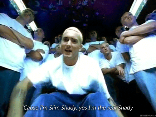 Will The Real Slim Shady Please Stand Up Rapper Eminem Defends His Will The Real Slim Shady Please Stand Up Rapper Eminem Defends His